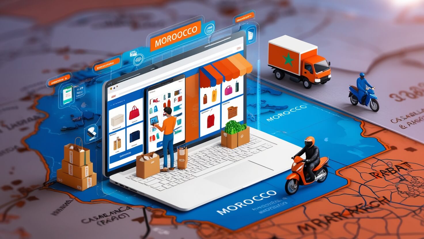 E-commerce au Maroc : COD 2025 guide complet - Agence SEO au Maroc